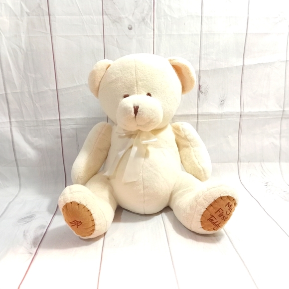 Toys | Stephan Baby Brown Tan Bear My First Teddy Plush 16 Stuff Animal ...